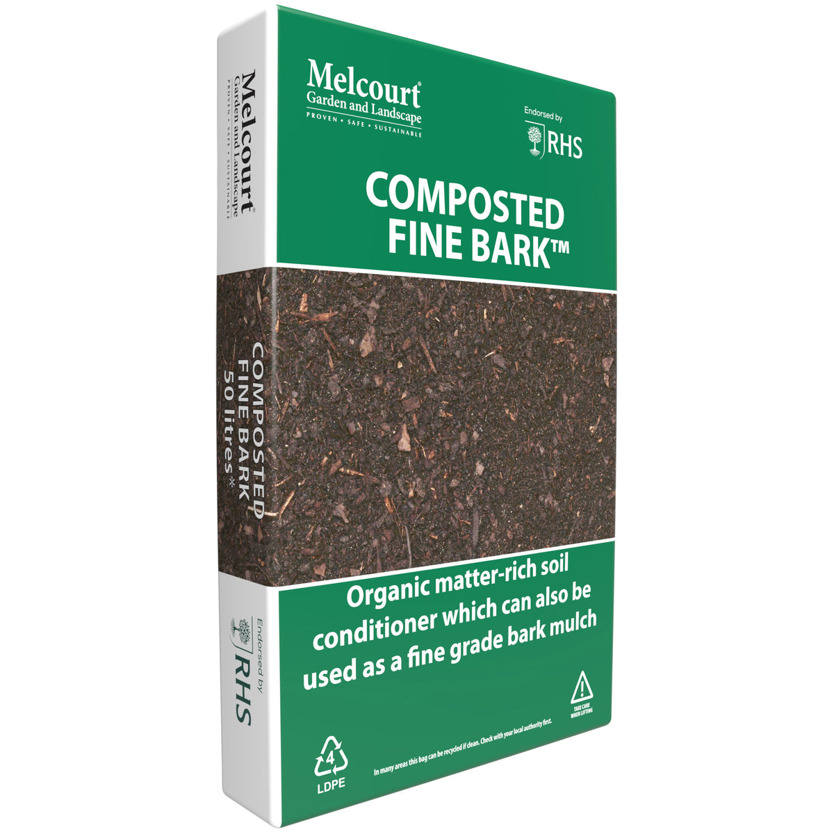 Melcourt Composted Fine Bark 50L– Perrywood