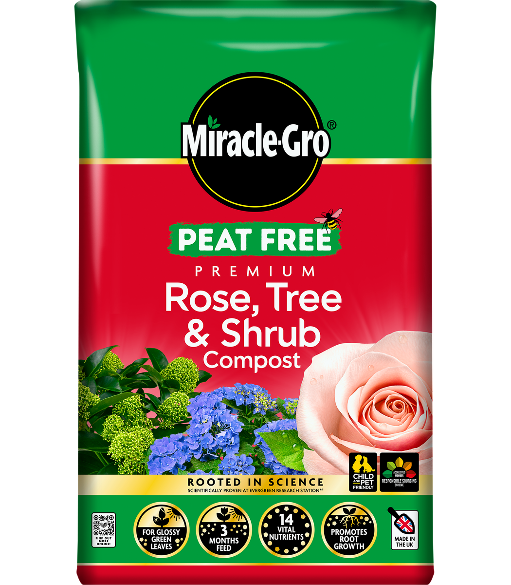 Miracle-Gro Rose, Tree & Shrub - 40L– Perrywood